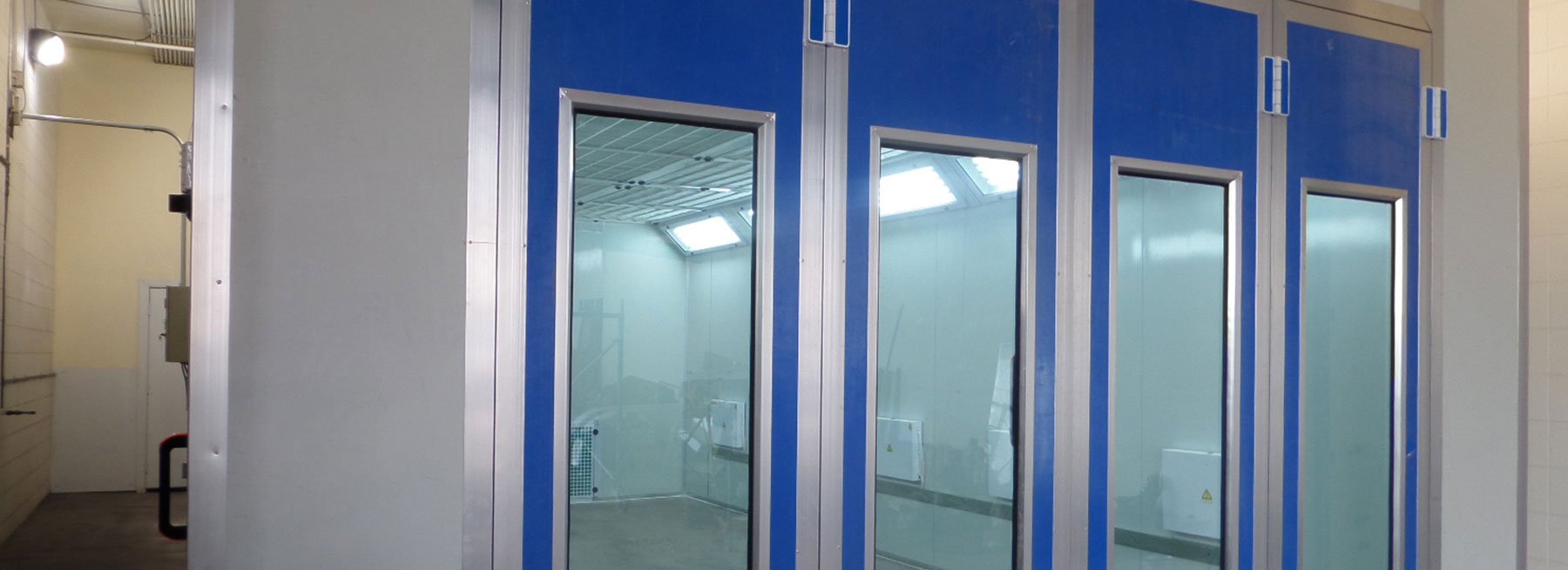 TEJ-60-Semi Down Spray Paint Booth – Tej Paint Booths