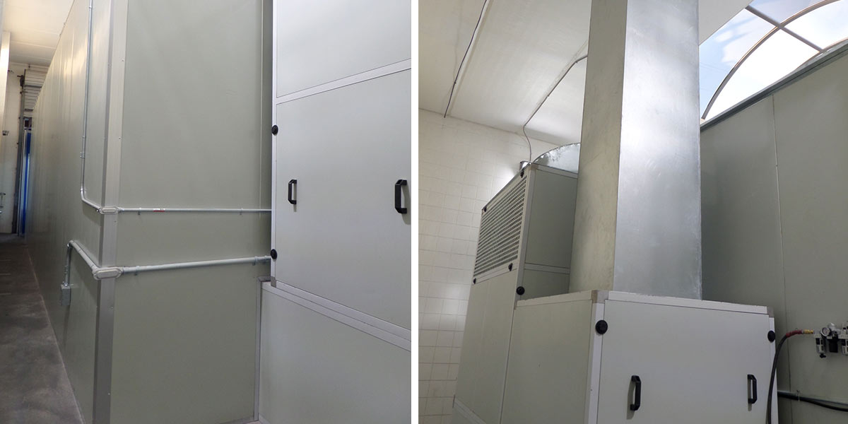 TEJ-60-Semi Down Spray Paint Booth – Tej Paint Booths