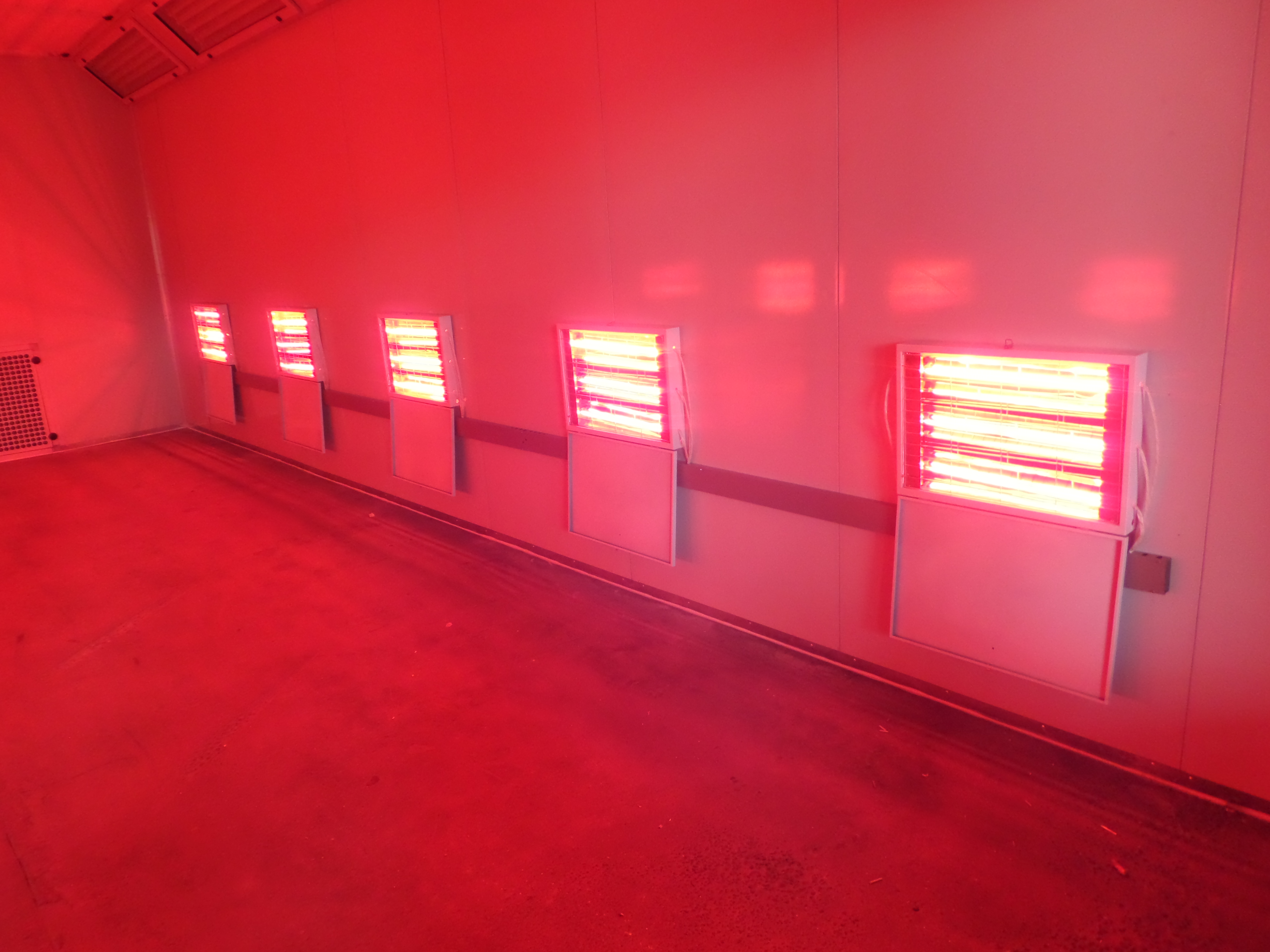 TEJ-60 Semi Down Spray Paint Booth - Tej Paint Booths
