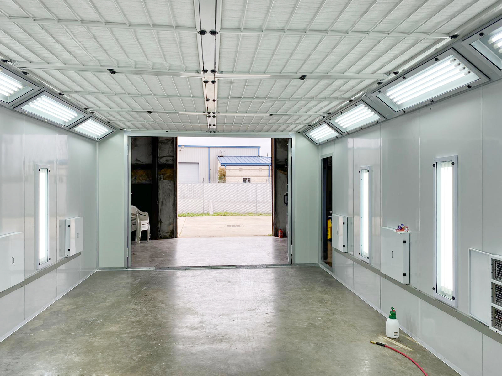 TEJ-60 Semi Down Draft Paint Booth – Tej Paint Booths