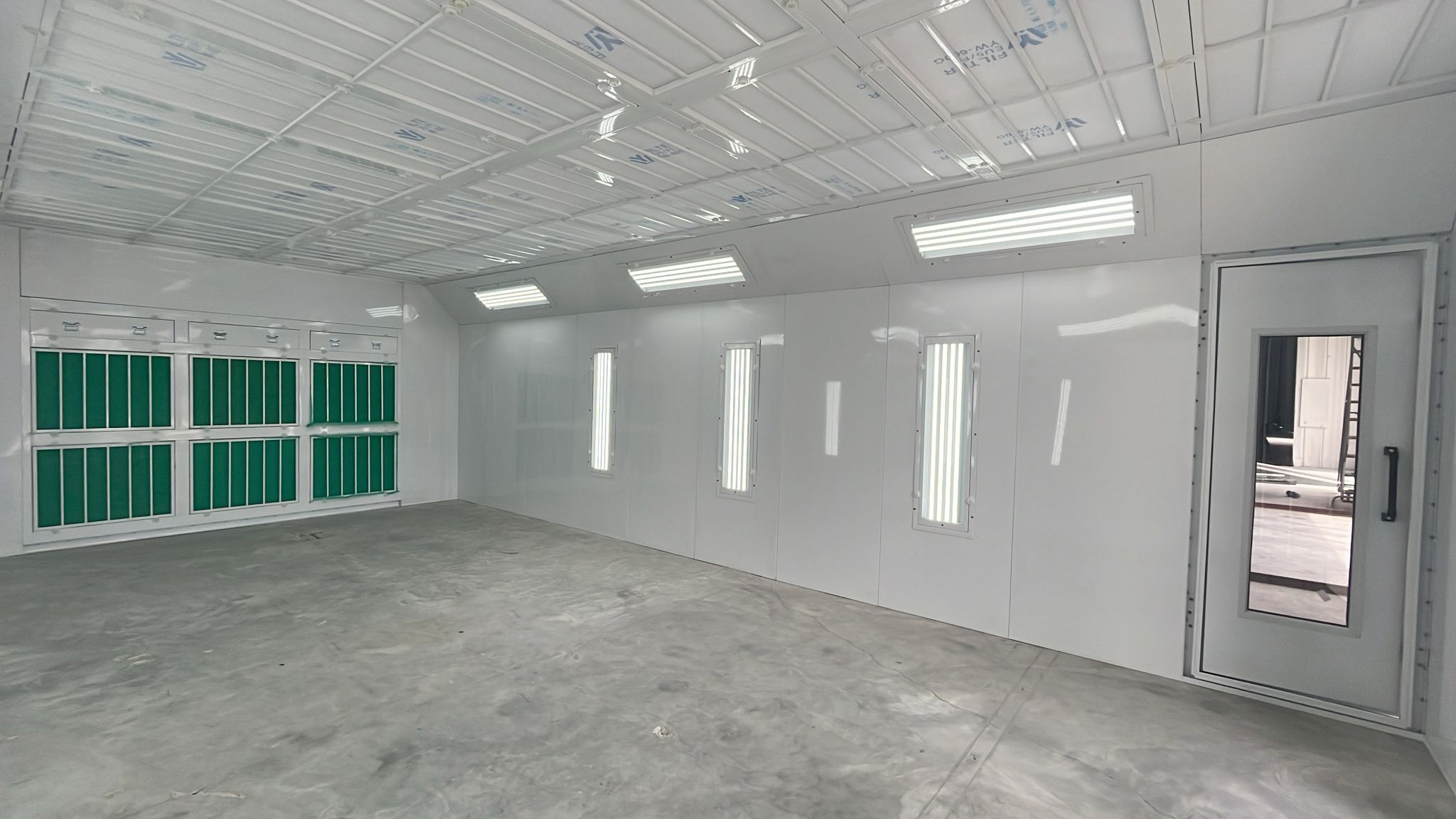 TEJ-60 single panel POWDER COATED - Tej Paint Booths